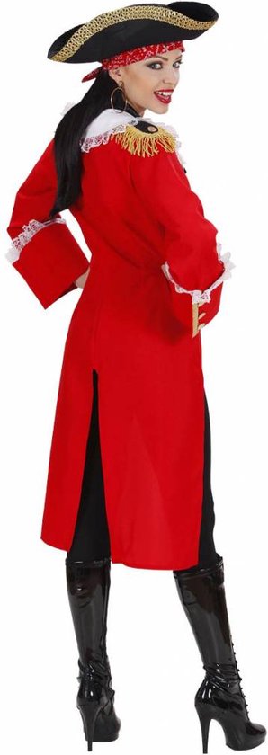 Piratenkapitein Dame In Rood | L | bol.com