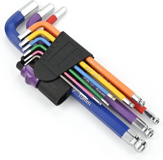 Inbussletelset - inbus sleutel - mini gereedschap set - duurzaam | bol