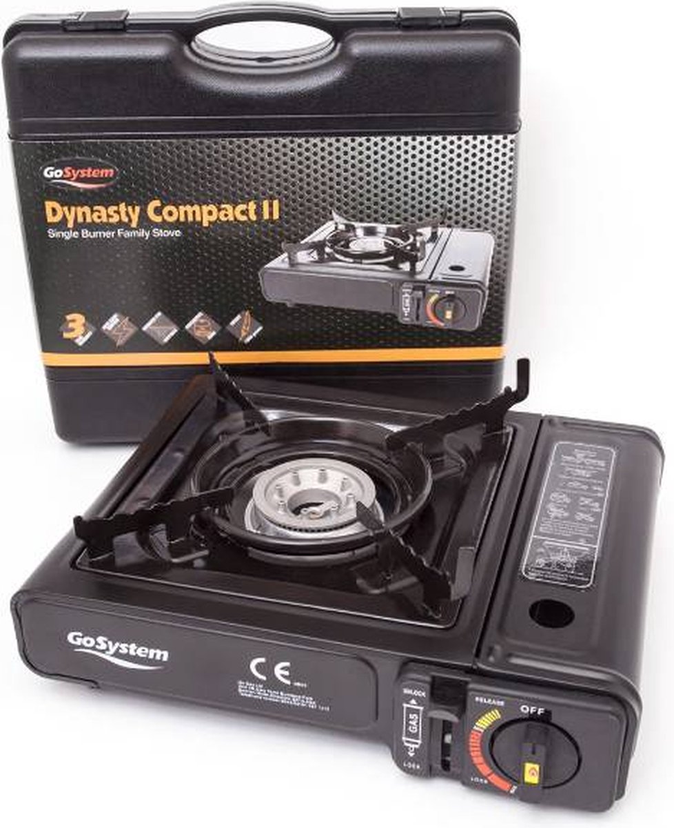 GoSystem Dynasty Compact Stove II - Cuisinière - Zwart | bol.com