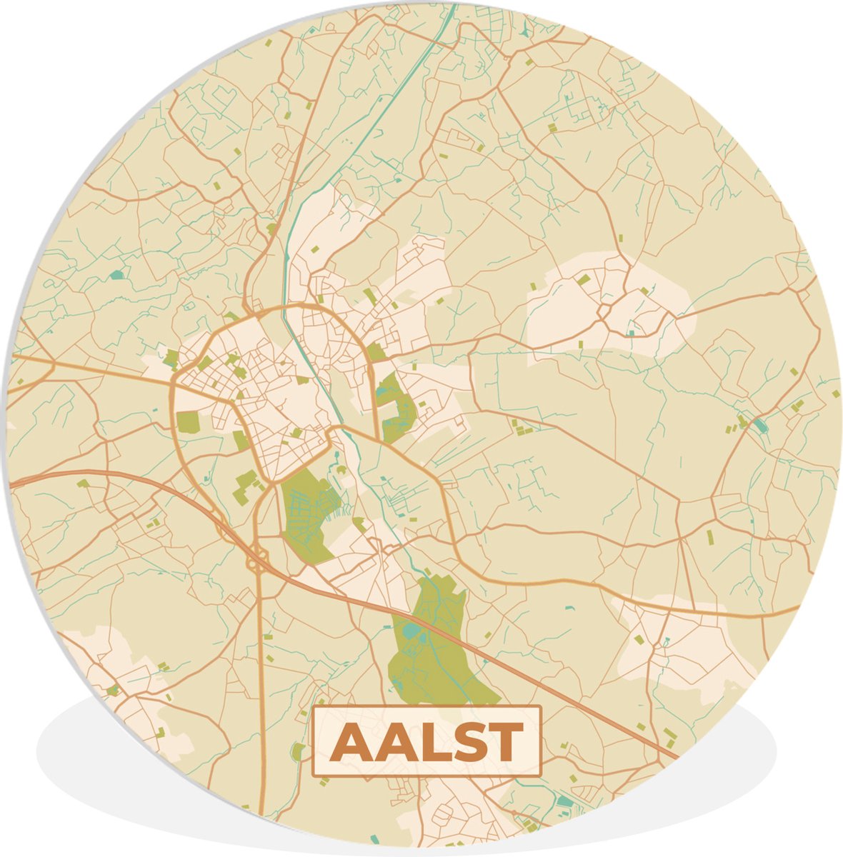 Wall Circle - Wall Circle Indoor - Alost - City Map - Map - Floor Plan ...