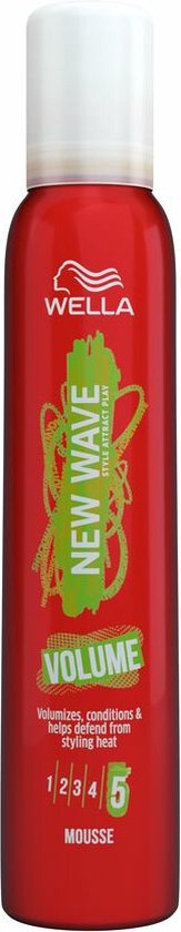 Wella New Wave Volume Mousse - 6 x 200 ml | bol