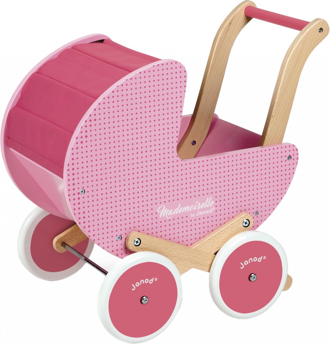 Janod - Houten Poppenwagen Mademoiselle | bol.com
