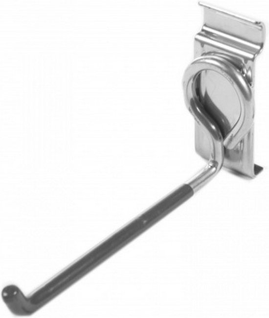 enkele ophanghaak lang Walltech 16,5 cm staal zilver | bol.com