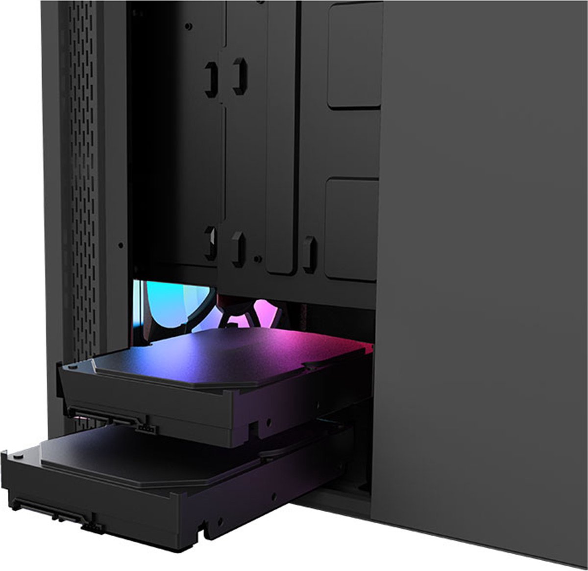 GAMEKM - PC behuizing - Quadratic Element Desktop Computer Case - USB3 ...