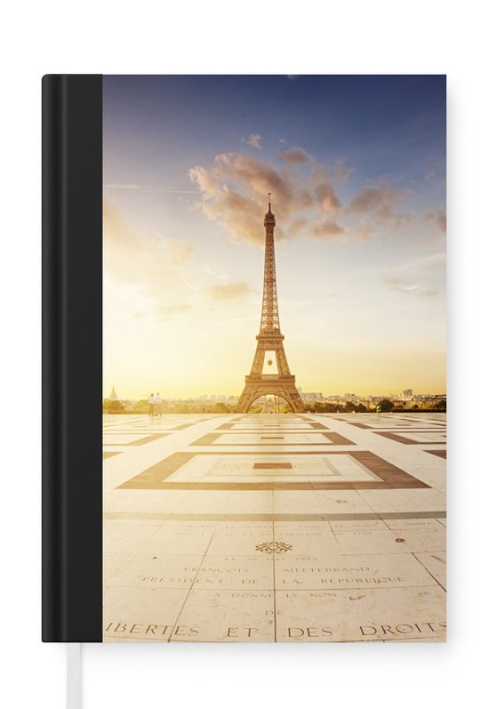Carnet - Cahier - Photo de la place du Trocadéro avec la Tour Eiffel - Carnet - Format... | bol.com