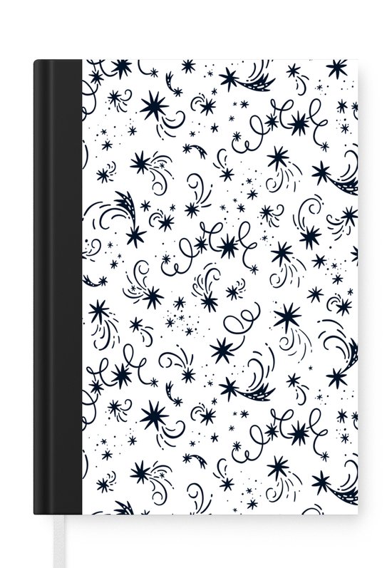 Carnet - Carnet d'écriture - Design - Etoiles - Boucles - Carnet ...