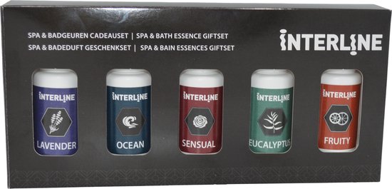 Interline spa & bad geuren | set van 5 | bol.com