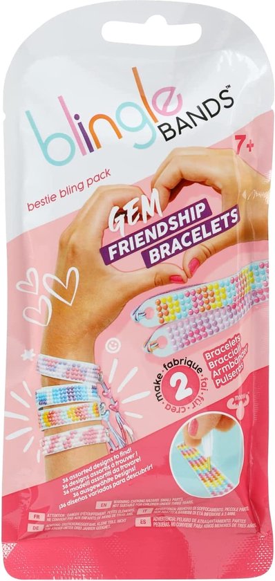 Blingle Bands Bestie Pack - DIY Armbanden met 2 vriendschapsarmbanden | bol