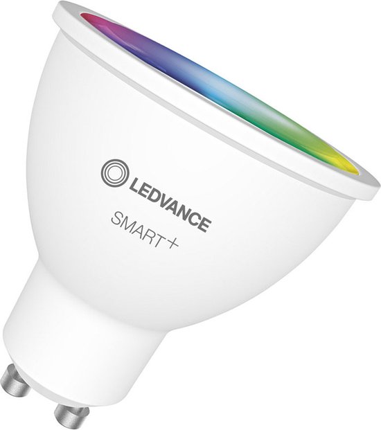 Ledvance Smart+ Wifi GU10 Spot 5W 350lm 45D - 827-865 Afstembaar Wit | RGBW - Dimbaar... | bol.com