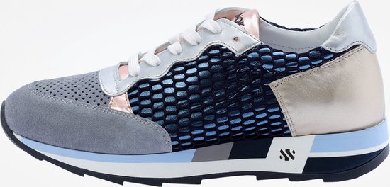 Chloe Dark Blue Runner Sneaker | bol.com
