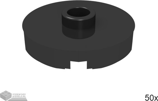 LEGO 18674 Zwart 50 stuks | bol.com