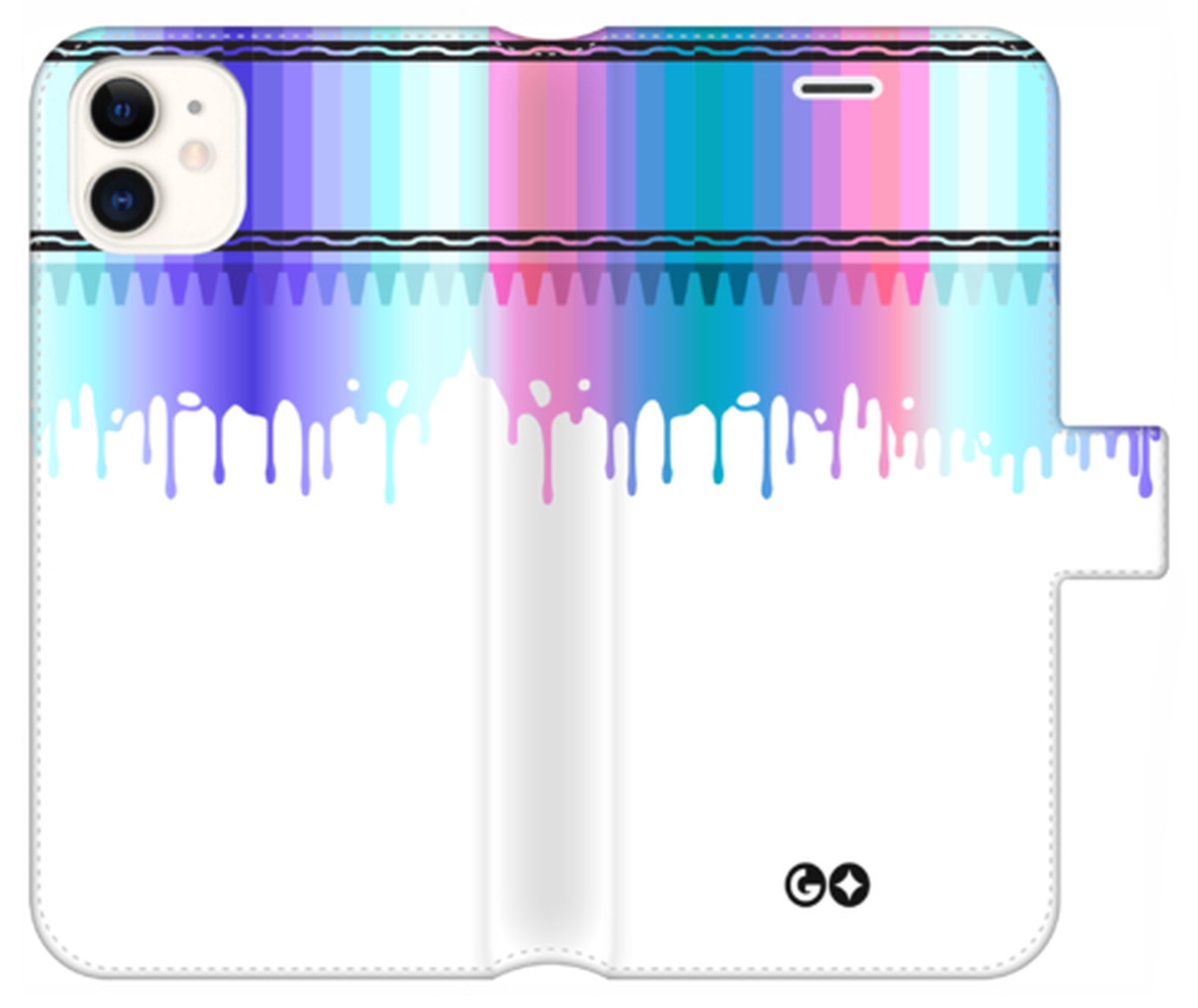 Telefoonhoesje Geschikt Voor Apple Iphone 12 Mini Portemonneehoesje