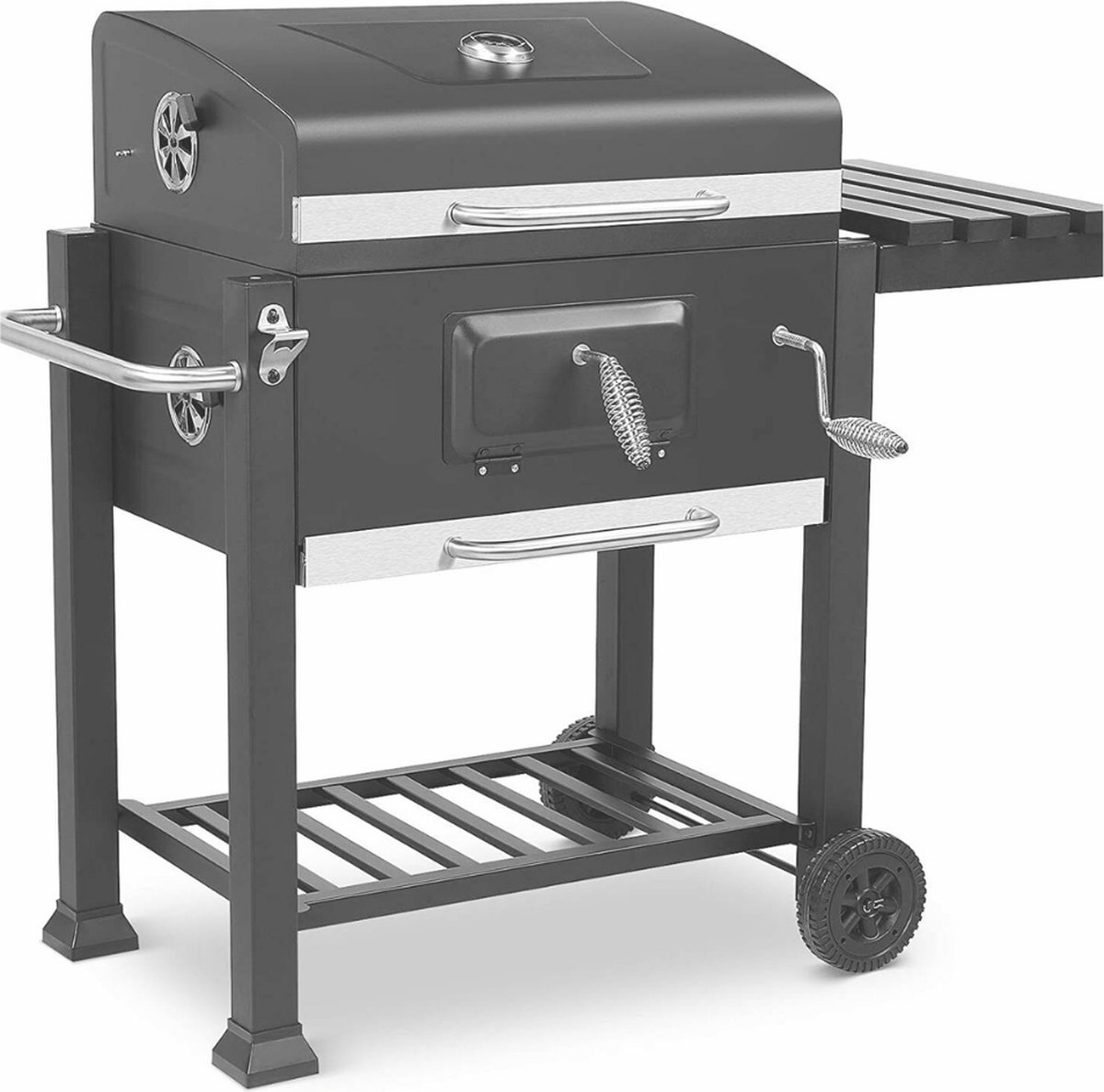 Amerce Outdoor Barbecue Grill – Houtskoolbarbecue met Wielen – Outdoor ...