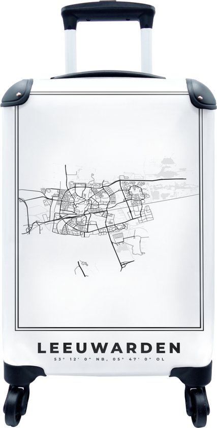 Valise - Carte - Plan d'étage - Plan de ville - Leeuwarden - Pays ...