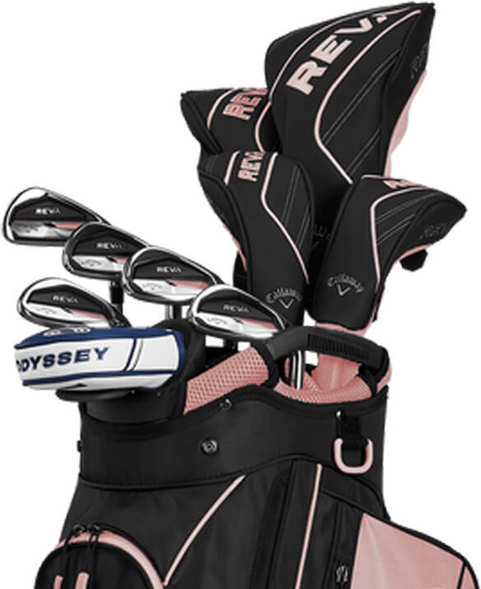 Callaway Reva Rose Gold 15-Delige Dames Golfset (graphite shaft) | bol.com