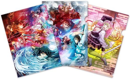 Sakami Merchandise Demon Slayer: Kimetsu no Yaiba Clearfile 3-Set 01 ...