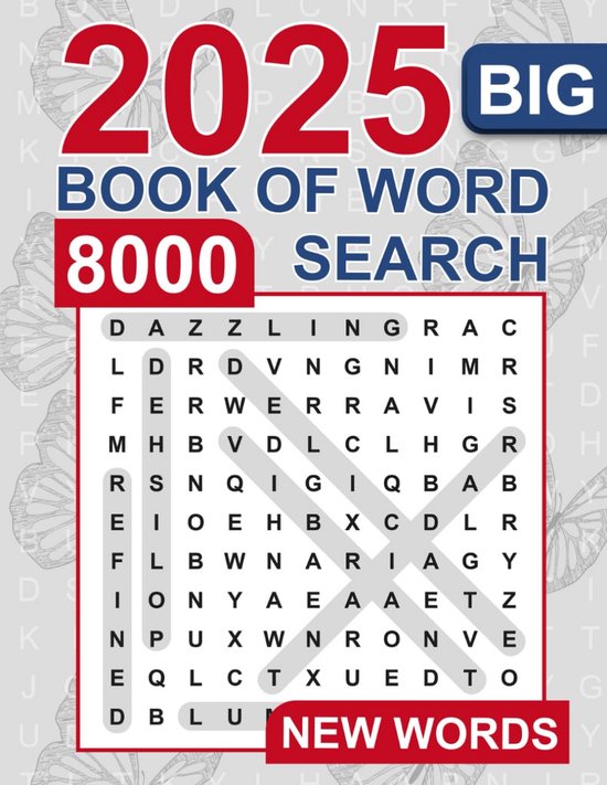 Groot Woordzoekboek met 200 Thema Puzzels - 8000 Woorden - Extra Groot ...
