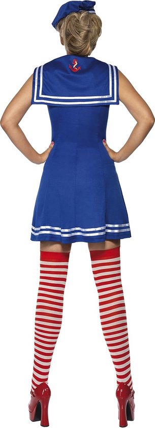 Matrozen Kostuum Dames - Compleet Zeemans Outfit met Rok en Baret Maat ...