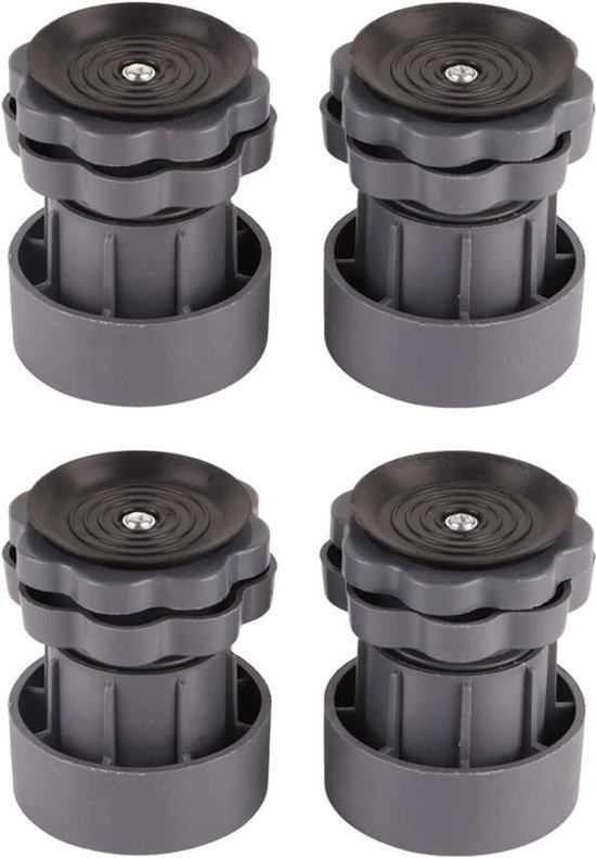 Trillingsdempers Wasmachine - Geluiddempers - Anti-Slip - Universeel ...