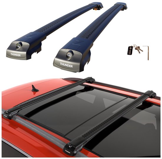 Dakdrager Thunder voor MITSUBISHI OUTLANDER (Mk2) 2007-2012 rails | bol