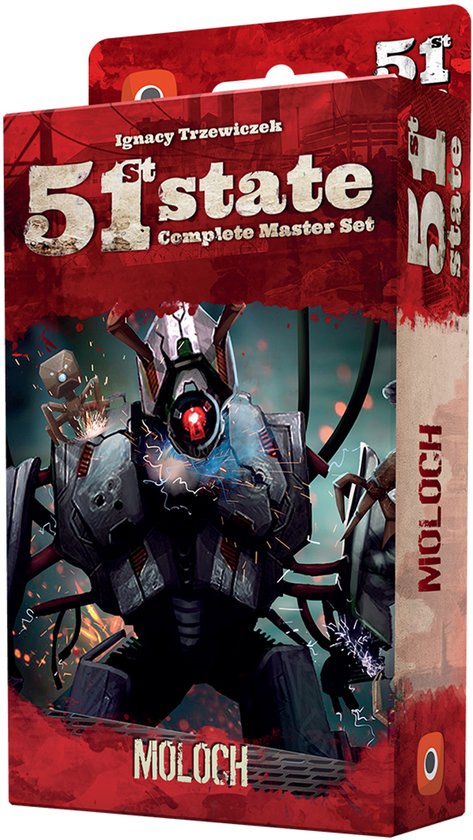 51st State Master Set Moloch - Uitbreiding - Engels | Games | bol