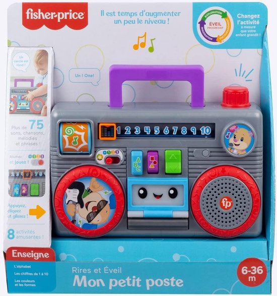 Interactieve Baby Radio Spelenderwijs Leren met Licht en Geluid | bol