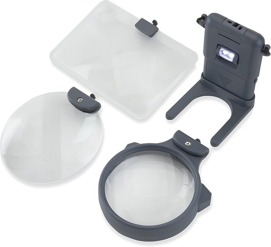 Vergrootglas met Verlichting 3-in-1 voor Hobbyisten en Precisiewerk | bol