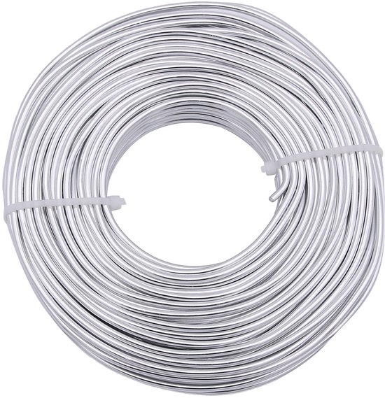 Dikke Aluminium Draad voor Sieraden en Kunstnijverheid 3mm x 30m ...