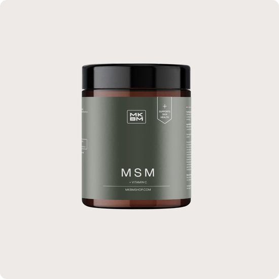 MKBM - MSM poeder met Vitamine C | bol