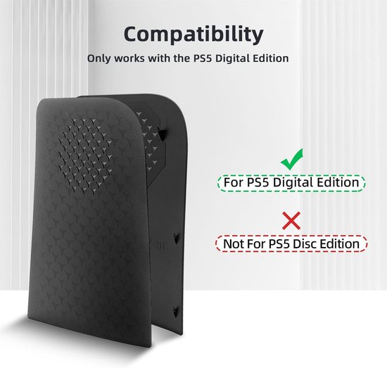 Frontplaat Zijpanelen Vervangend ventilatiepaneel voor PlayStation 5 ...