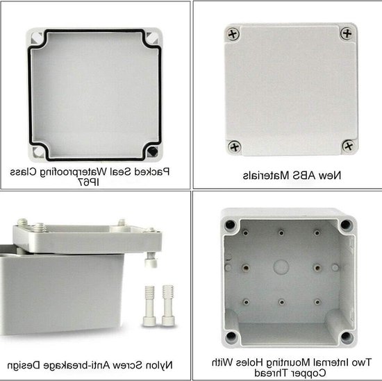 Waterproof IP67 ABS Junction Box for Powertools - 200 * 150 * 75mm ...