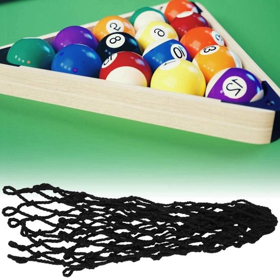 6Pcs Set Pool Table Pockets with Long Service Life - Billiards Mesh Bag ...