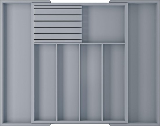 SUMOH® Uitschuifbare Bamboe Bestekbak - Besteklade - Keukenlade ...