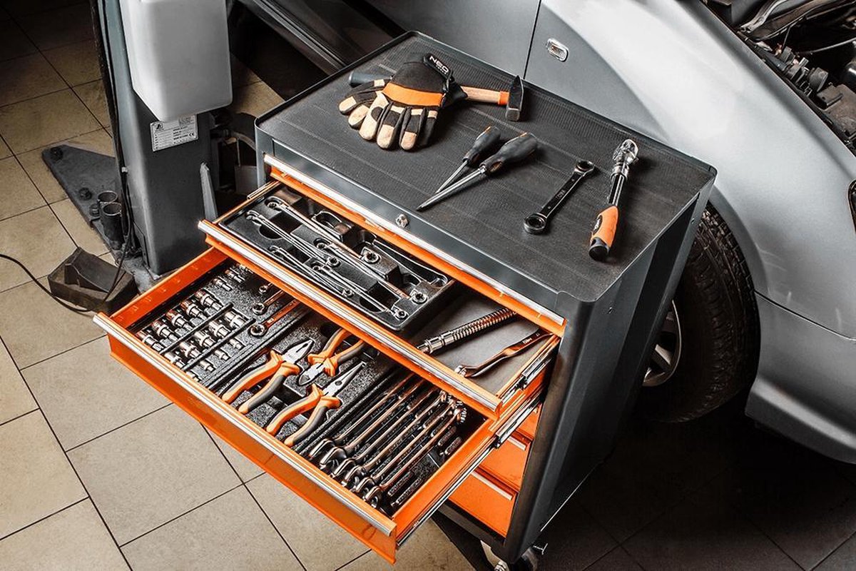 NEO gereedschap opzet kast 6 ladens | bol.com