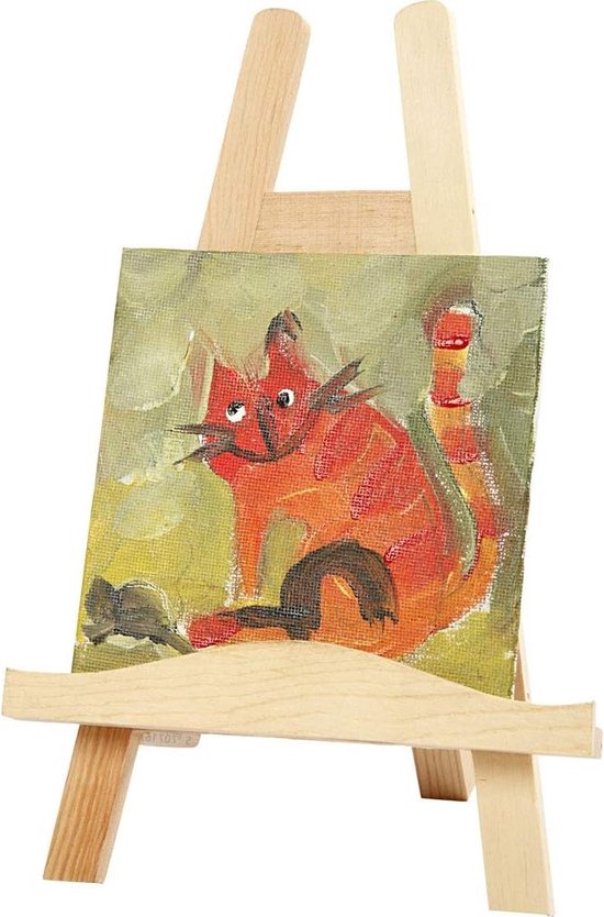 Mini Ezel - Voor het Presenteren van Mini Canvassen - 1 stuk | bol