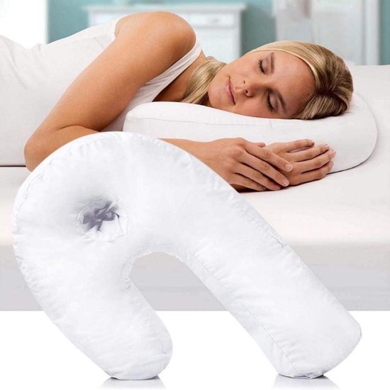 Relax Slaapkussen - Ergonomisch -Lichaamskussen- U-vormig ...