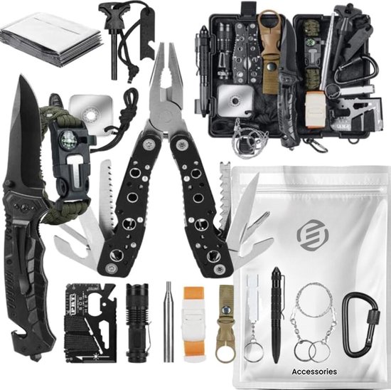 Equivera Survival Pakket - Survivalpakket - Noodpakket - Survival Kit ...