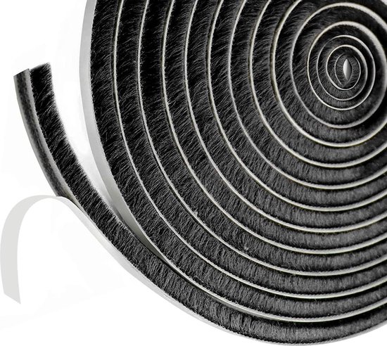 Brush Seal Self Adhesive 9mm x 15mm x 6m - Insect Protection Sealing ...