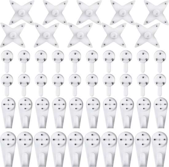 Onzichtbare Foto Haak voor Muur - Naadloze Bevestiging zonder Sporen | bol