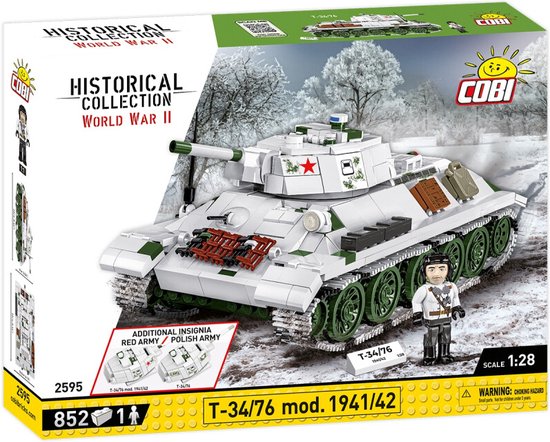 COBI T-34/76 mod. 1941/42 - COBI-2595 | bol