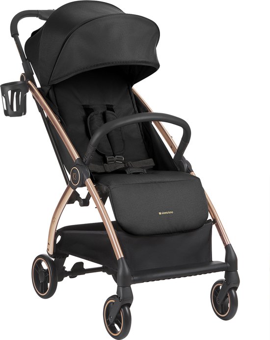 Kikkaboo Joy Buggy Easyfold - Zwart | bol