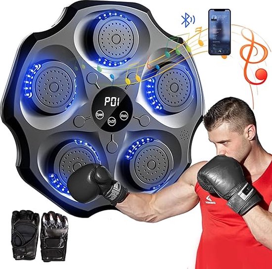 Boksmachine - Boksbal & Bokszak - Inclusief Bokshandschoenen - Geschikt ...