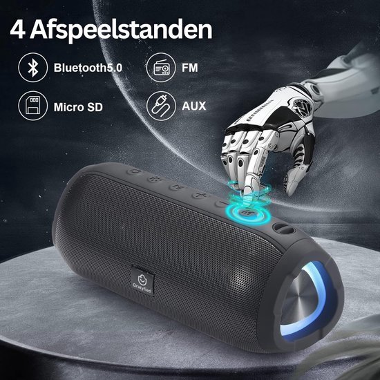 Bluetooth Speaker - Muziekbox Draadloos - Draadloze luidspreker | bol