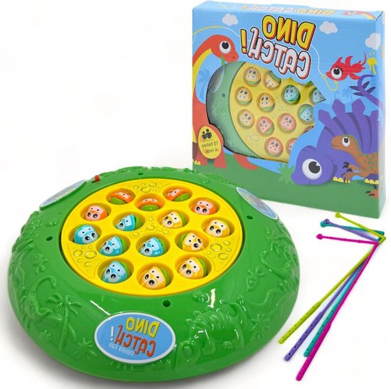 Betoverende dinosaurus eenhoorn visspel veelzijdig trendy vis ...