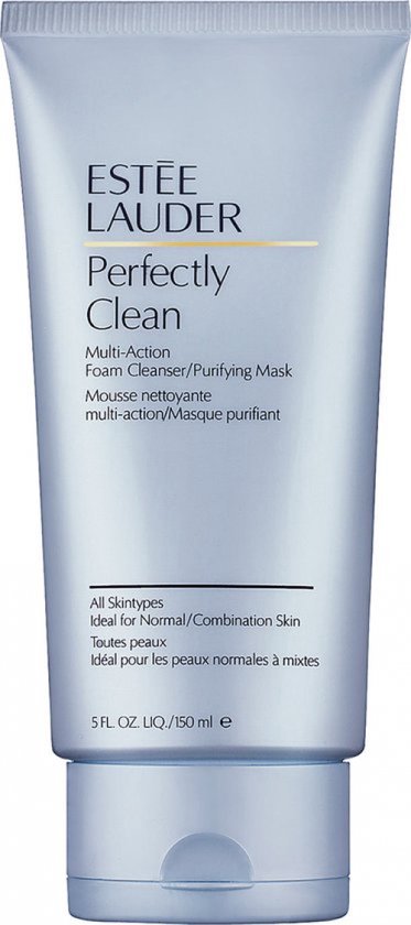 Estee Lauder Perfectly Clean Foam Cleanser - Purifying Mask - 150 ml | bol