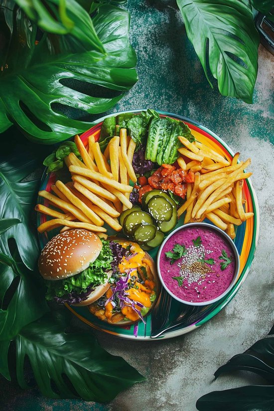 Vegan Poster | Bord Poster | Eten Poster | Gezond Poster | Voeding ...