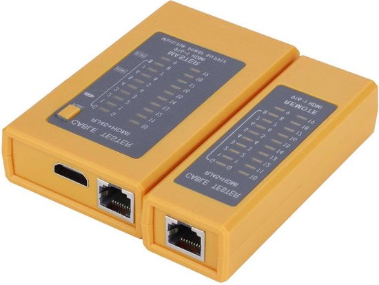 Netwerkkabel tester Lan tester kit met HDMI High Definition digitale ...