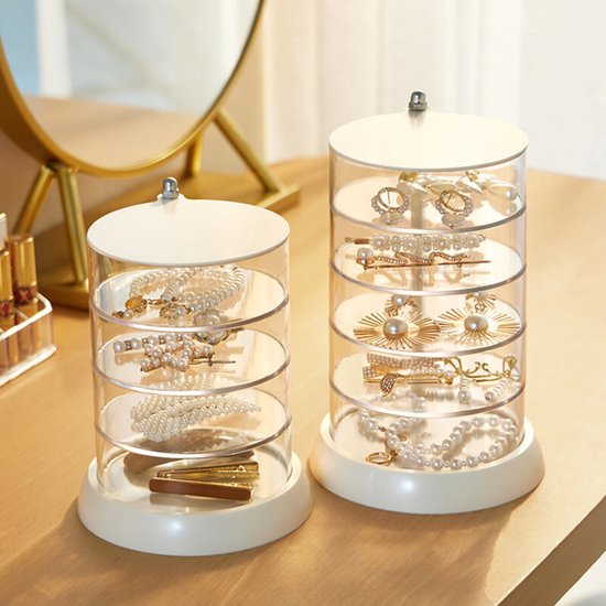 Multi-Level Sieraden Organizer - Luxe Opbergsysteem voor Juwelen en ...
