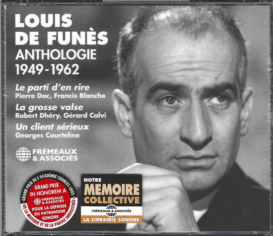Louis De Funes - Anthologie 1949-1962 (3 CD), Louis de Funes | Muziek | bol