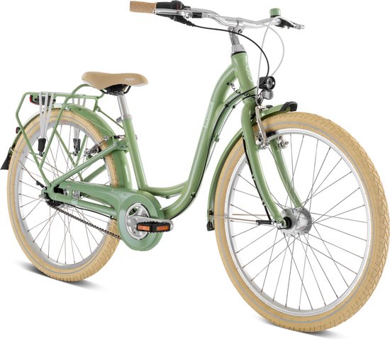 Puky Fiets 24 7gears Skyride retro green | bol